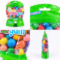 China Custom Shaped Candy Packaging Pouch with Clear Window & Resealable Zipper for sale