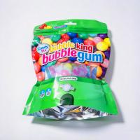 China Custom Shaped Candy Packaging Pouch with Clear Window & Resealable Zipper for sale