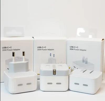 China MNWM3 35W Iphone Charger Compact A2571 A2571 Dual USB-C Power Adapter for sale