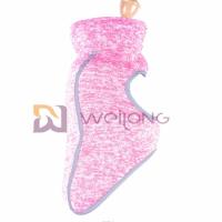 China Velcro Opening Pink Fleece Pet Coat Jacket Heather Dog Sweatshirt for sale
