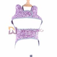 China Warp Fleece Lining Dog Anxiety Vest Jacket Purple Fleece Dog Coat for sale