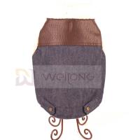 China 100% Poly Soft Dog Denim Sherpa Jacket Sherpa Lined Dog Jacket for sale