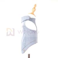 China Spring Summer Pet Coat Blue Vintage Washed Pet Denim Jacket For Dog Cat for sale