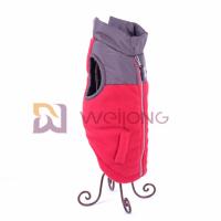 China Polar Fleece Waterproof Windproof Turtleneck Pet Jacket Faux Zipper Dog Jacket for sale