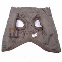 China Good Elasticity Silver Zipper Berber Fleece Pet Jacket 2*2 RIB Low Body Dog Jackets For Winter for sale