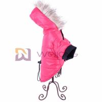 China Wadding Snaps Filling Opening Fur Hood Pet Clothing Hoodie Polyester dog outerwear for sale