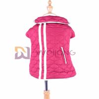 China Windproof Reversible Plaid Dog Coats Reflective Stripe Poly Pongee Waterproof Dog Jacket for sale