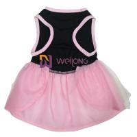 China Tulle Skirt  Hot Rhinestone Halloween Tulle Pet Dress / CVC Jersey Dogs Dressed Up for sale