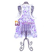 China Good Elasticity Bow Digital Print Pet Skirt Breathable Poly Jersey 180G Custom Puppy Skirt for sale