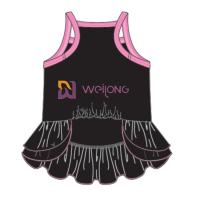 China Bowknot Princess Vest Sundress Luxury Dog Dresses / Fancy Dog Clothes for sale
