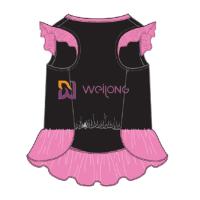 China Glitter Print Crown Skirt Pet Dress Customization BSCI / WMT Pet Skirt for sale