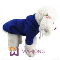 China Autumn / Winter BSCI Hoodie Puppy Shirts For Dogs Customizable Color for sale