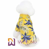 China Short Sleeve Cotton Poplin Dog T Shirts For Dogs Breathable Comfortable for sale