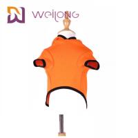 China Autumn Embroidery Face Halloween Pumpkin Dog Hoodie Cat Dog Clothes for sale