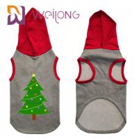 China Customized Autumn And Winter Christmas Pet Hoodie Cat And Dog Clothes for sale