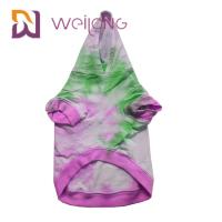 China Cotton French Terry Tie - Dye Pet Hoodie House Dog Hoodies for sale