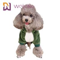 China Coral Velvet Crocodile Small Dog Pajamas Cat Warm Dog Clothes Hoodie for sale