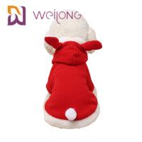 China Easter Bunny Costume Halloween Cosplay Rabbit Pet Hoodie 100% Polar Fleece For Cat Dog for sale