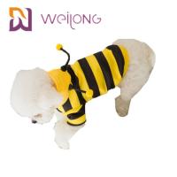China Apis Florea Pet Clothing Strip Bee Funny Costume Dog Hoodie Clothes for sale