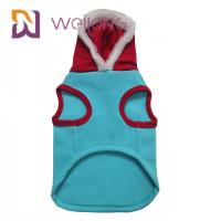 China CVC Fleece Winter Pet Hoodie Clothes Christmas Cat Dog Hoodie Sweater With Santa Claus for sale