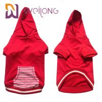 China Customized Colours Printing House Pet Dog Christmas Hoodie CVC For Autumn / Winter for sale