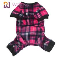 China Warm Poly Fleece Dog Pajamas Customizable Bow for Autumn and Winter for sale