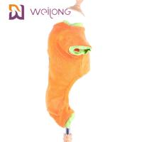 China Autumn Embroidery Face Cat Dog Pet Pajama Halloween Pumpkin Pet Holiday Pajamas for sale