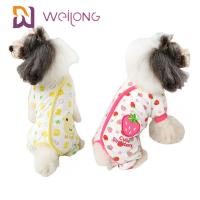 China Digital Print Customization Summer Xl Dog Pajamas Onesie BSCI / WMT / ISO9001 for sale