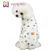 China Kweilong Full Customization Dog Cat Pet Holiday Pajamas Printed T - Shirt for sale