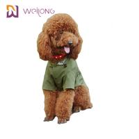 China Spring Cat Wind Pet Coat Snaps Opening Cotton Twill Dog Trench Coat for sale