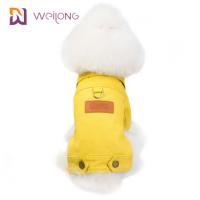 China Customized Cotton Canvas Pet Coat Soft Sherpa Lining Puppy Winter Coat for sale