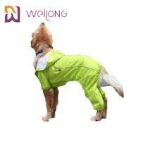 China Safety Stripe Pet Raincoat Full Customization Dog Reflective Raincoat for sale