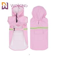 China Waterproof Reflective Dog Windbreaker Jacket Dog Rain Jacket XS - XL size for sale
