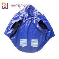 China True Pocket Velcro Opening Medium Dog Raincoat Customized Double Sided for sale
