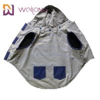 China True Pocket Velcro Opening Medium Dog Raincoat Customized Double Sided for sale