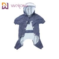 China Waterproof Hooded Pet Raincoat Snaps Opening Digital Print PU Print for sale