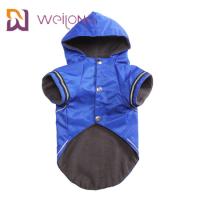 China Warm Snaps Opening Dog Raincoat With Legs Waterproof Reflective Dog Rain Suits for sale