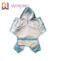 China Reflective Waterproof Pet Raincoat For Dogs Cat In Rainy Season Customized Dog Rain Gear for sale