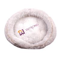 China Cute And Self Warming Pet Bed PV Fleece  Fashion Winter Self Heating Dog Bed for sale