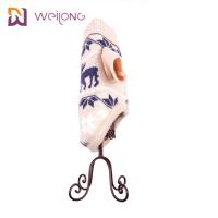 China Fall And Winter Snowflake Argyle Knitted Dog Sweater Customized for sale