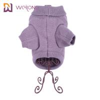 China Turtleneck Cable Knit Dog Sweater Outfits For Dogs Cats for sale
