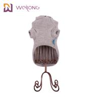 China Turtleneck Knitted Dog Sweater Classic Cable BSCI Puppy Knitted Jumper for sale