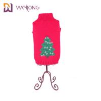 China Dog Christmas Sweater Funny Winter Pet Clothing Warm Vest For Small Medium Cats Puppy for sale
