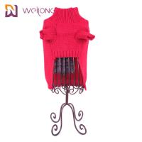 China Dog Christmas Sweater Funny Winter Pet Clothing Warm Vest For Small Medium Cats Puppy for sale