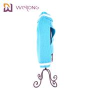China Embroidered Patch Coloured Knitted Dog Coats Customized for sale