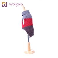 China Color Matching Pet Clothing Customized ISO9001 WMT Knitted Dog Jumpers for sale
