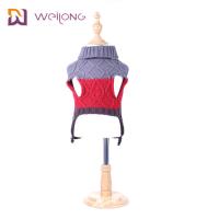 China Color Matching Pet Clothing Customized ISO9001 WMT Knitted Dog Jumpers for sale