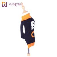 China Acrylic Halloween Pet Clothing Customized BSCI Knit Pet Sweater for sale