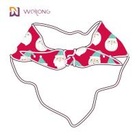 China Digital Printing Snowman Pet Bandana Customization For Cat Dog Christmas Bandana for sale