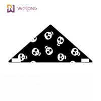 China BSCI Halloween Dog Bandanas Fashionable Soft Triangle Bibs Scarf with Skull Pattern for sale